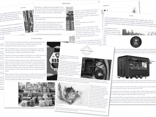 New case studies for AQA & OCR Business – Smart Revise
