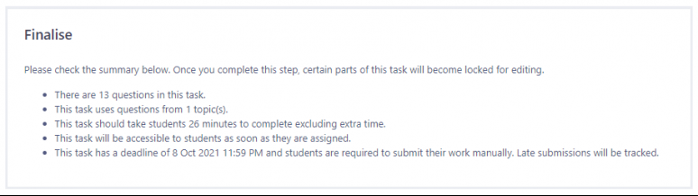 End of topic tests – Smart Revise